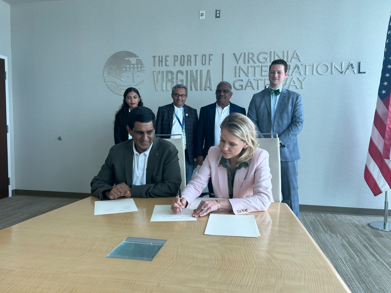 Historic Port agreement Sri Lanka Ports Authority and Virginia Ports ...